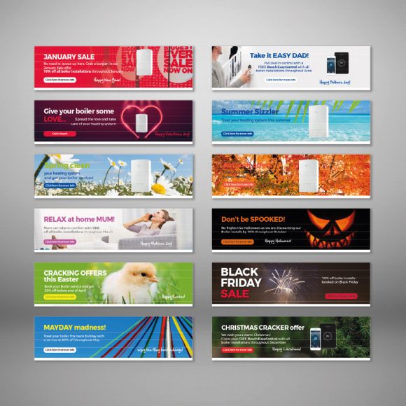 Monthly Website Banners - i-promote